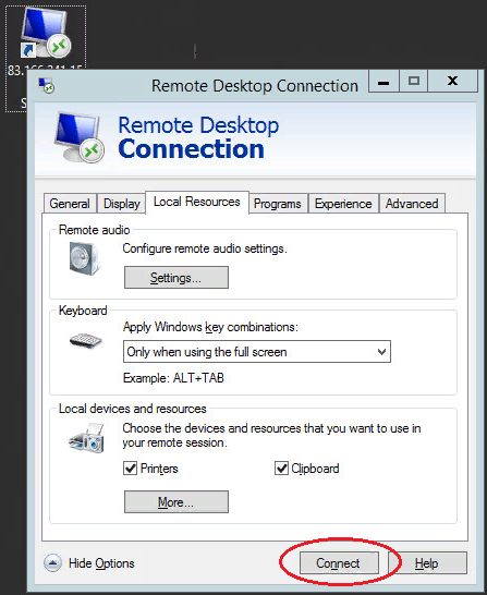 How connect a local printer through RDP to remote Windows Server How connect a local printer through RDP to remote Windows Server
